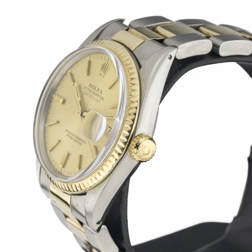 1981 Rolex Datejust 36mm in Stainless Steel and 14K Gold Oyster - 1601 ...